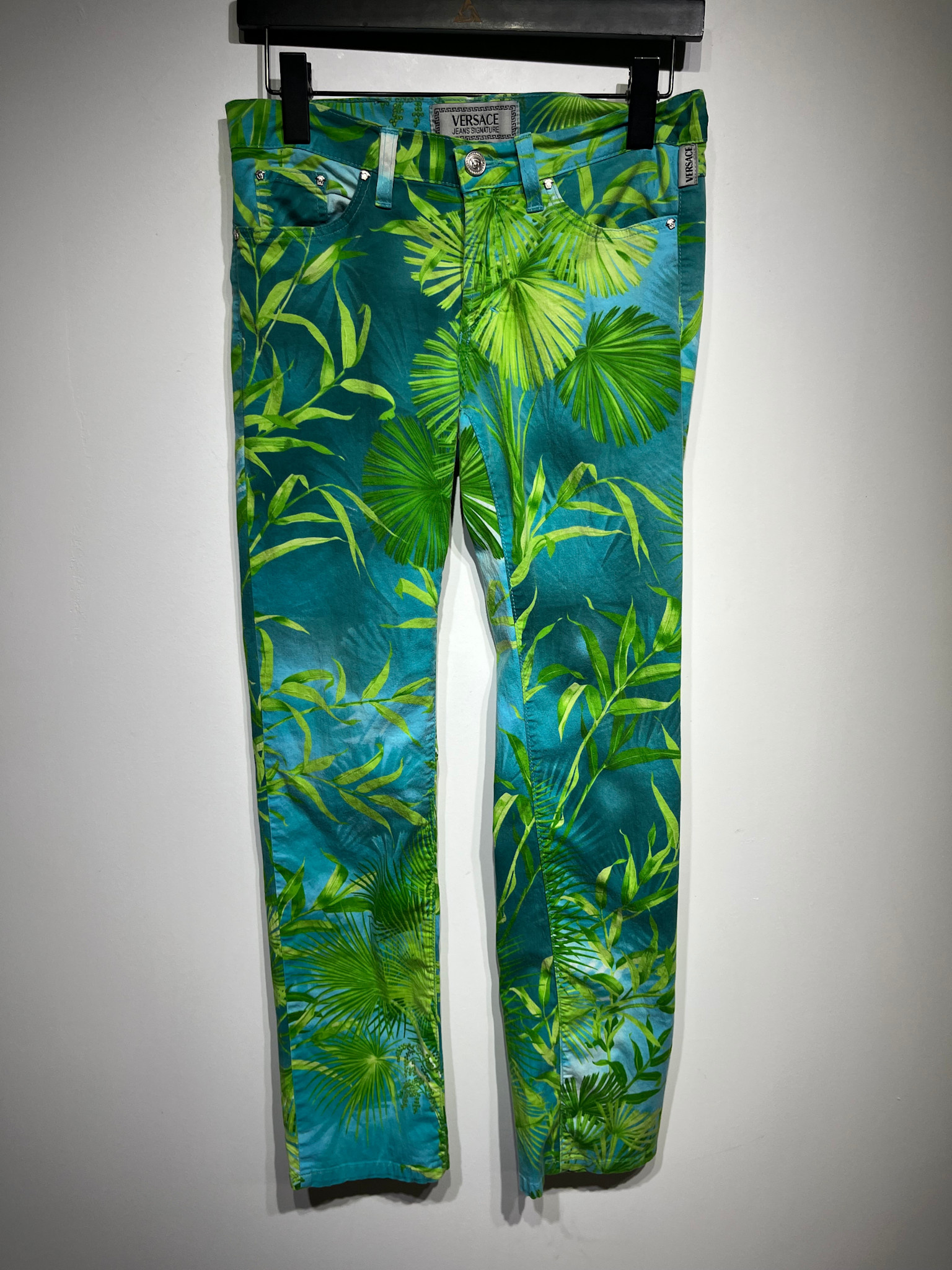 Versace Palm Tree Pants 28 - ALT REBEL