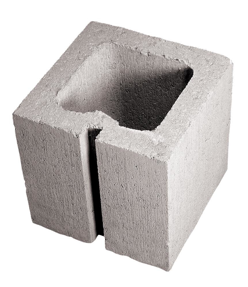Cocrete 8x8x8 Half Block - A-OK Building Supply