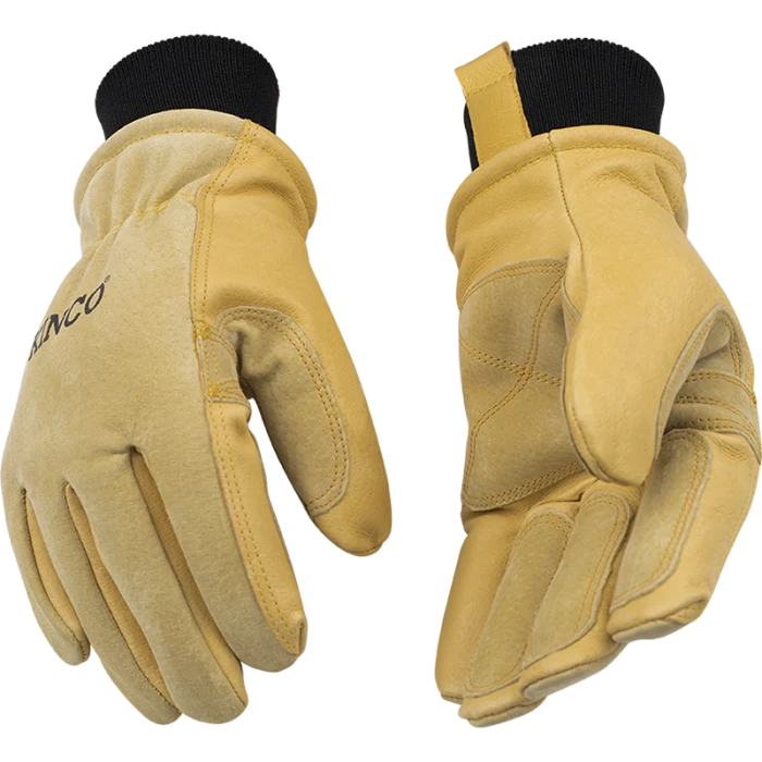 Premium Quality Kinco Heavy Duty Pigskin Leather Work Gloves for ...