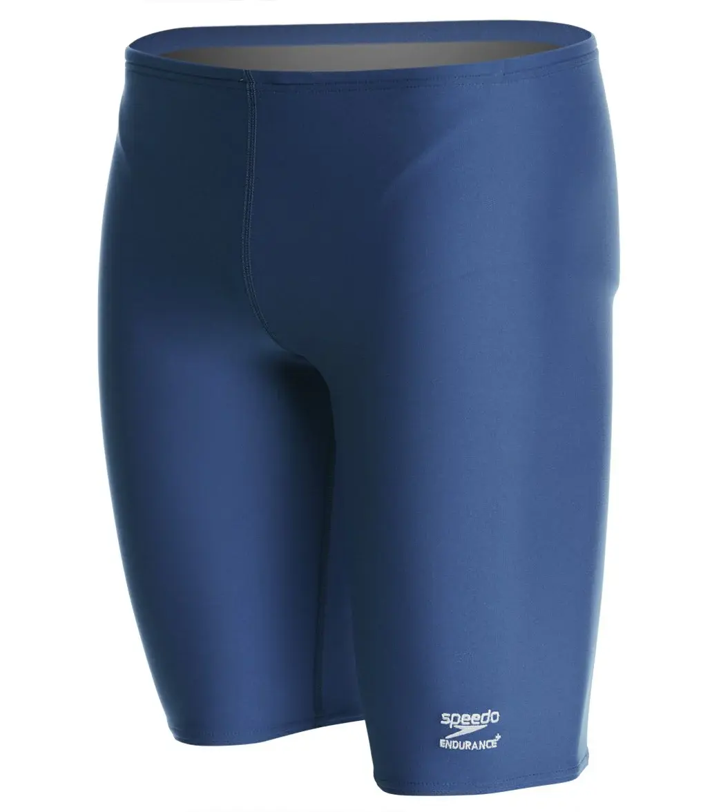 Speedo ML Solid Poly Jammer: Men's Chlorine Resistant Swimwear for ...