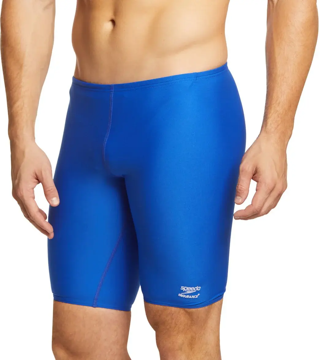 Speedo ML Solid Poly Jammer: Men's Chlorine Resistant Swimwear for ...
