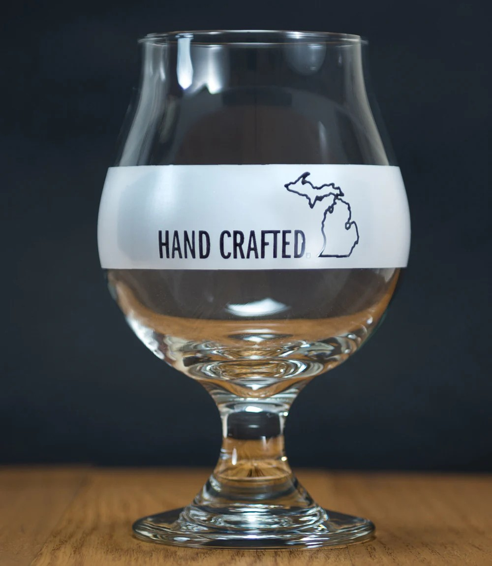 Discover the Unique Michigan Awesome Tulip Glass for Beer Lovers - Sun ...