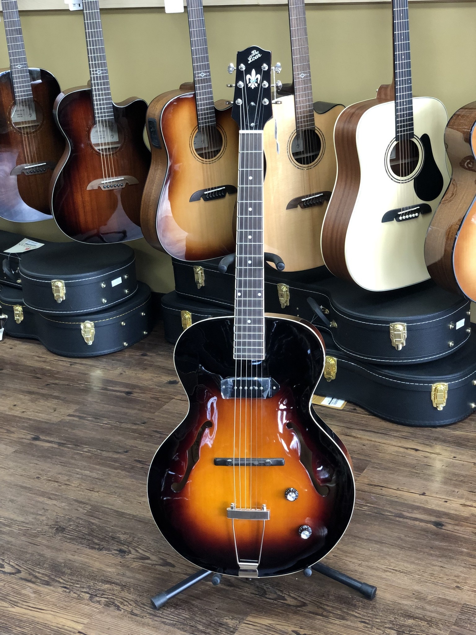Loar Archtop Gtr w/p90 - Melody Time Music