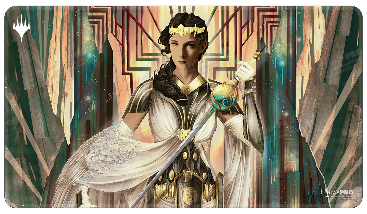 Magic the Gathering CCG: Elspeth Resplendent Standard Holofoil Playmat ...