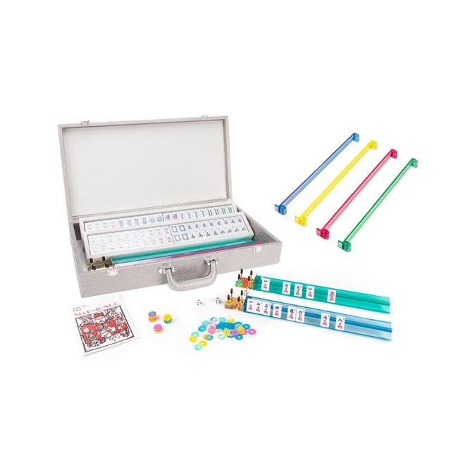 Mahjong Set - Silver - Gamescape North