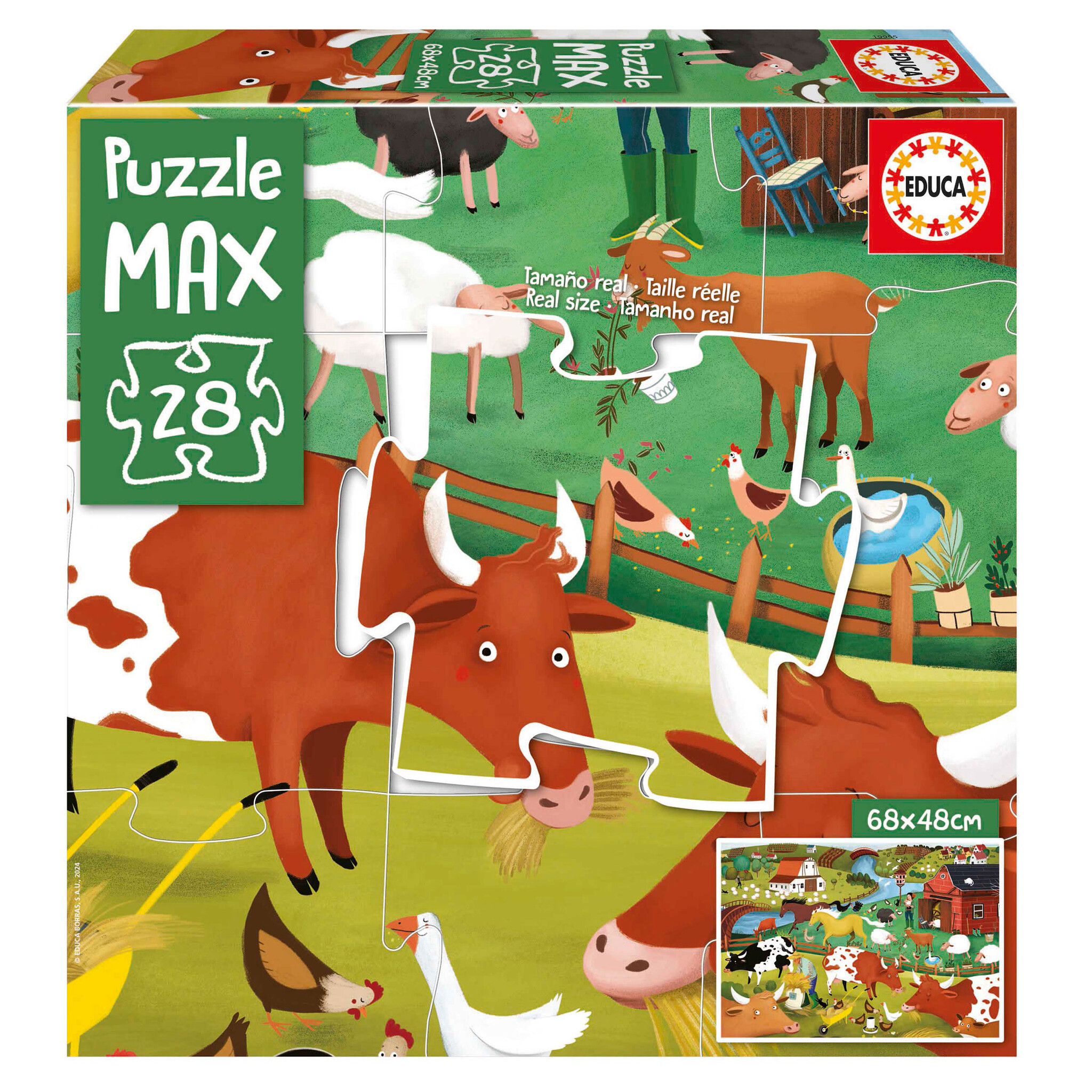 Puzzle Max: The Farm - 28 Piece Puzzle - Gamescape North