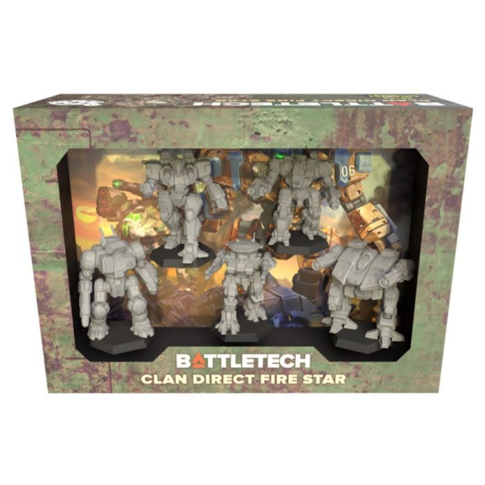 Battletech: Mercenaries Forcepack - Clans Direct Fire Star - Gamescape ...