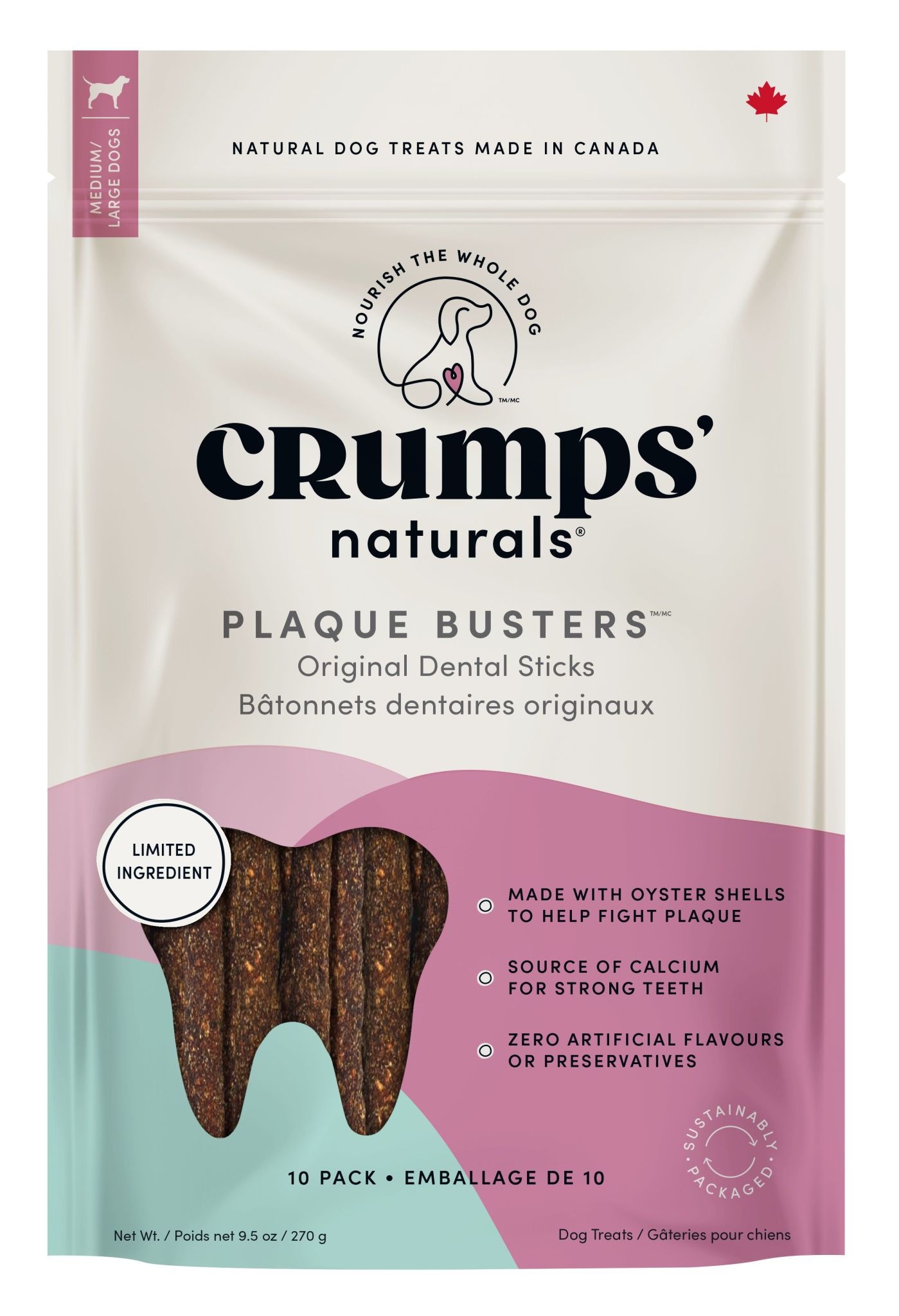 CRUMPS PLAQUE BUSTERS - Domestic Carnivore