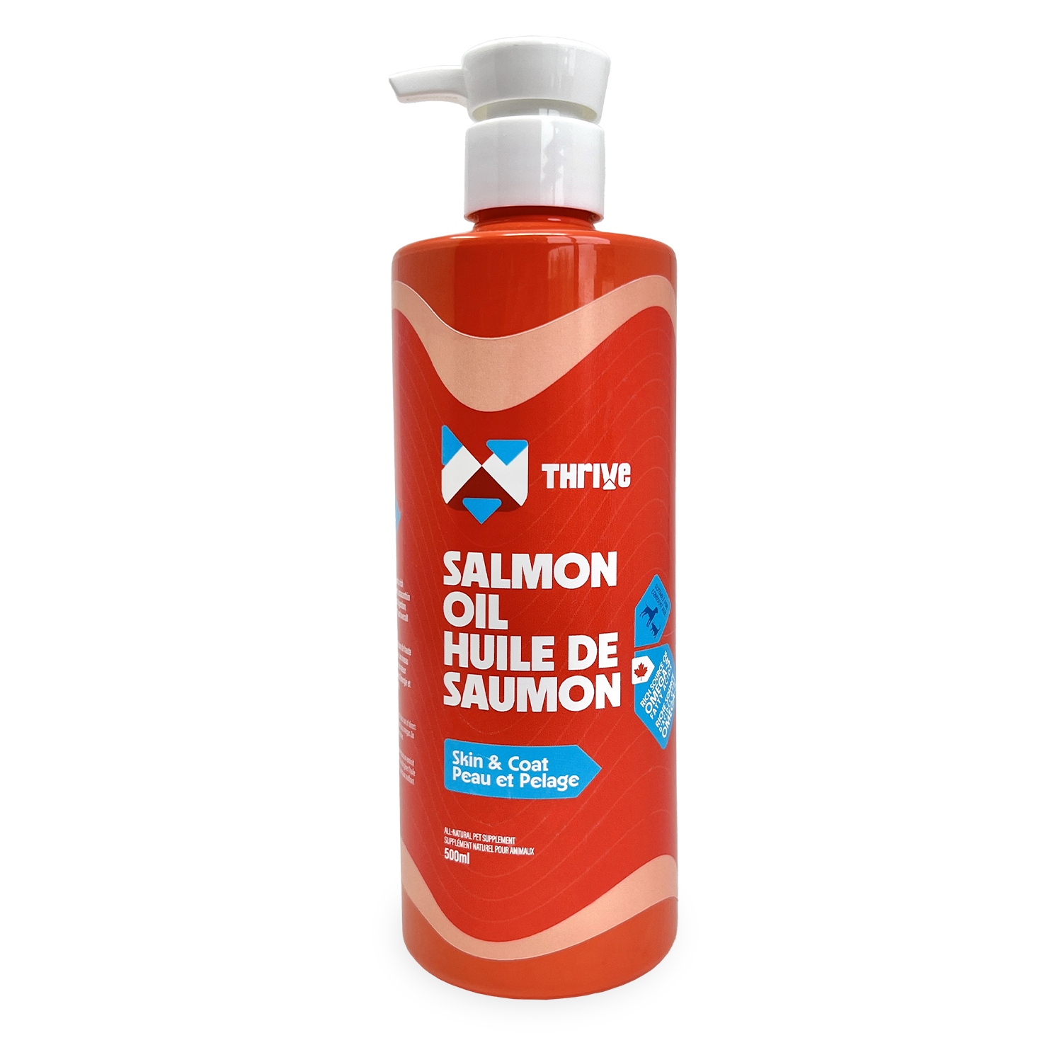 THRIVE SALMON OIL 500ML - Domestic Carnivore