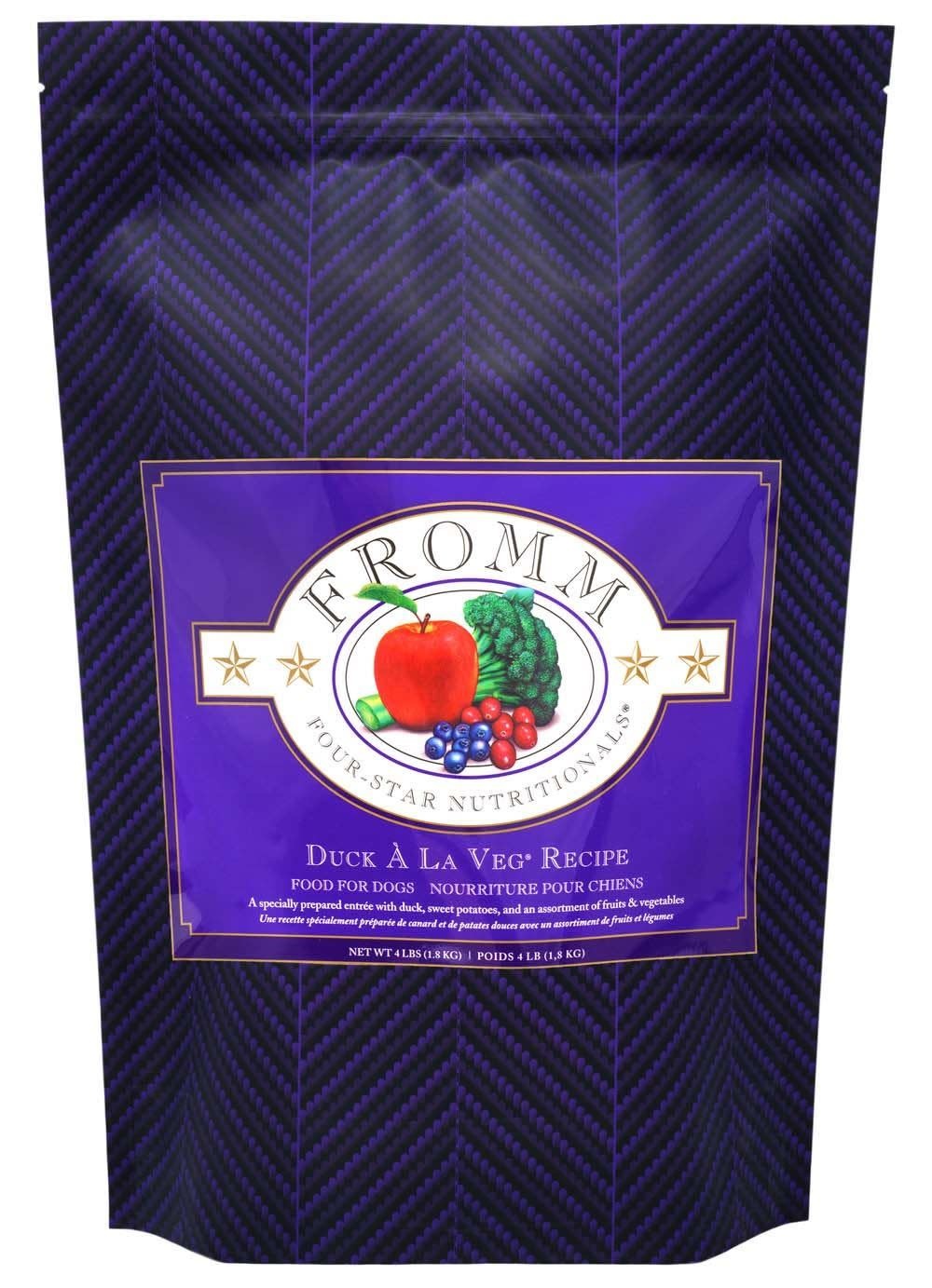 Fromm | Four-Star Duck A La Veg Recipe Dog Food - Happy Tails Market