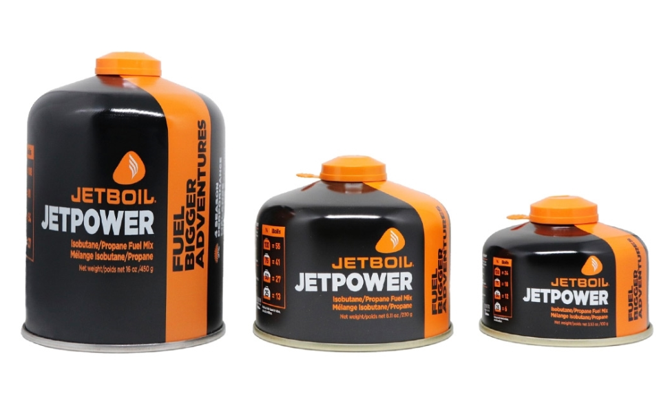 Jetboil JetPower Fuel Cartridges 230g - The 4wd Zone