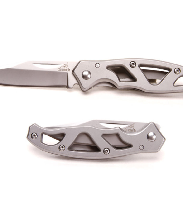 Gerber Mini Paraframe Fine Edge- Clip Folding Knife - The 4wd Zone