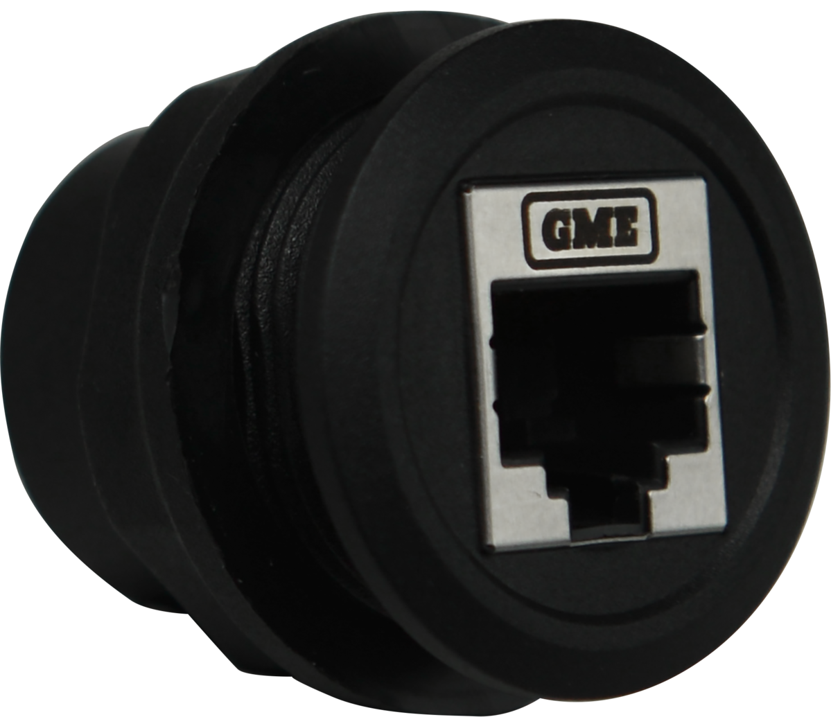 RJ45 Pass-Through Adaptor - Universal Round - The 4wd Zone