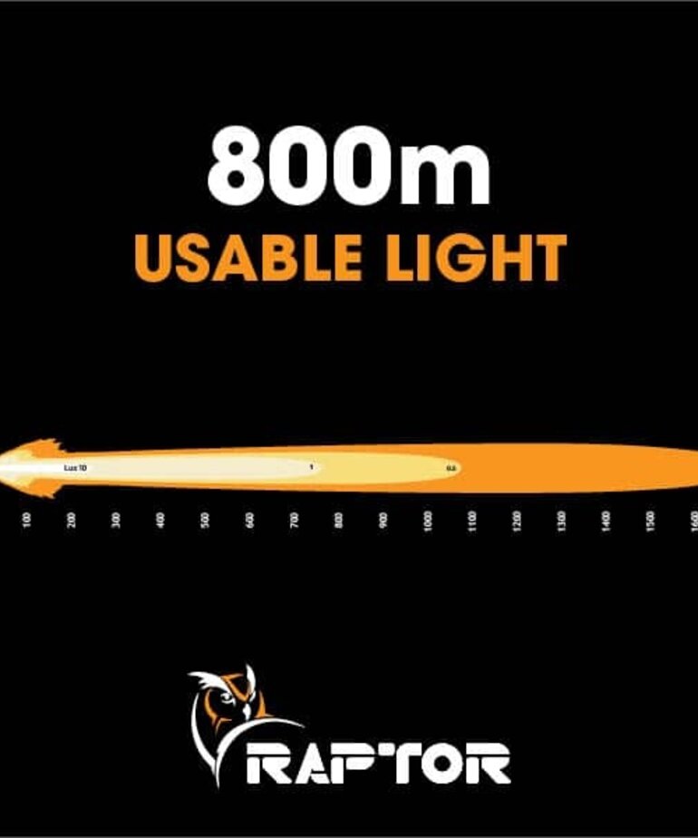 Ultravision Raptor 70 LED 7″ Driving Light (Pair) Inc harness - 5700k ...