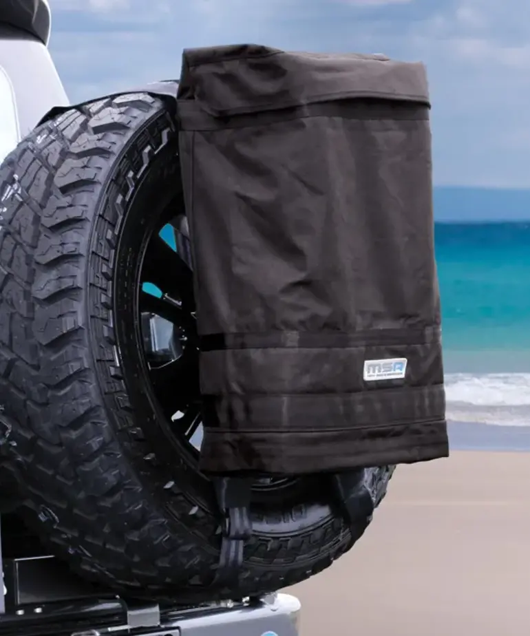 Rear Wheel Rubbish Bin - The 4wd Zone