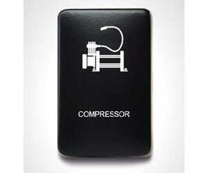 Lightforce Custom Switch to suit Toyota/Holden/Ford - Text: 'COMPRESSOR ...