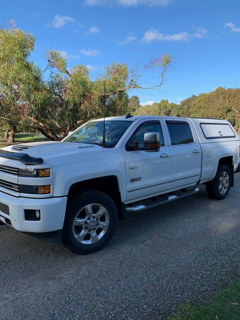 GMF 4x4 - Chevrolet Silverado 2500 Bonnet Aerial UHF Antenna Bracket ...