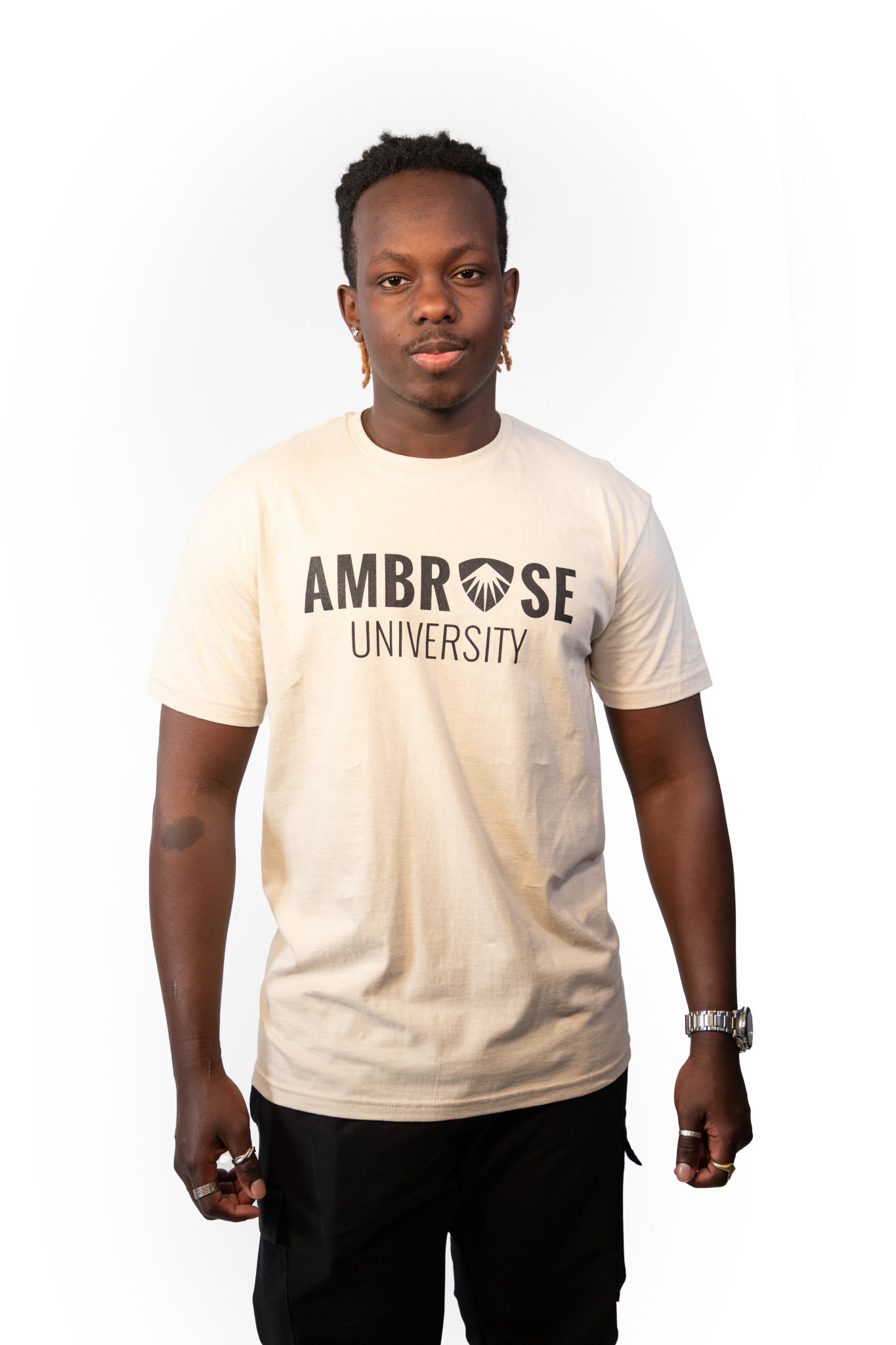 Ambrose Crest Softstyle T-shirt - Ambrose University