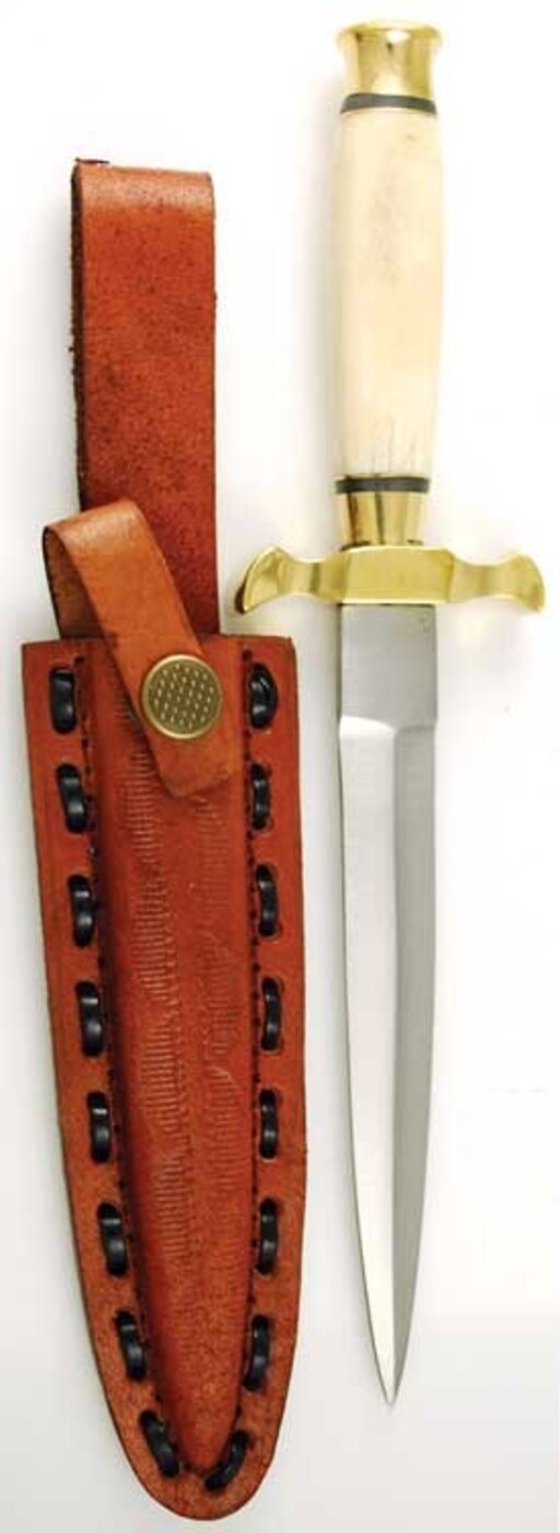 Bone Renaissance Athame - Pentagram