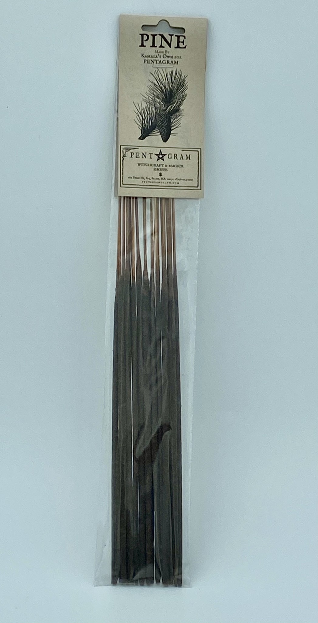 Pine Stick Incense - Pentagram
