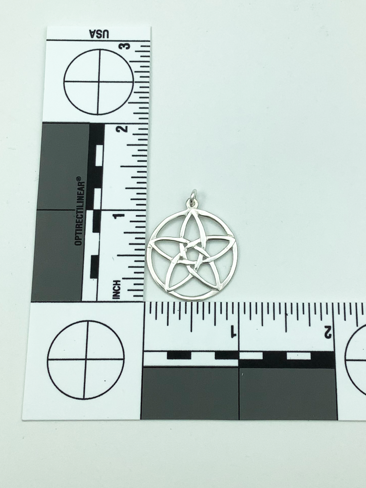 Celtic Pentacle Pendant in Sterling Silver - Pentagram