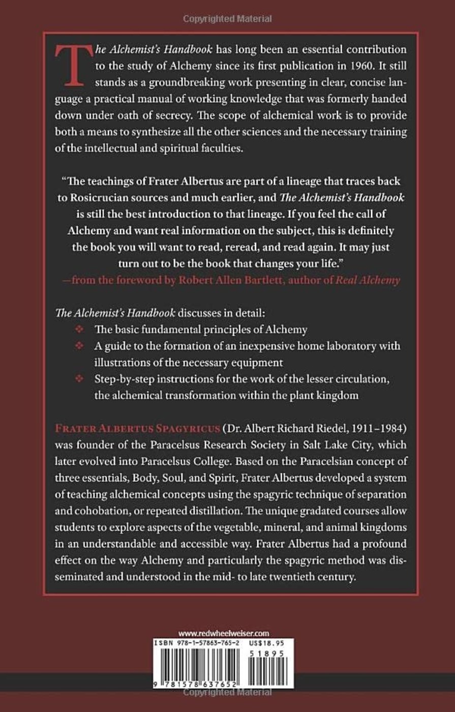 The Alchemist's Handbook: Frater Albertus - Pentagram