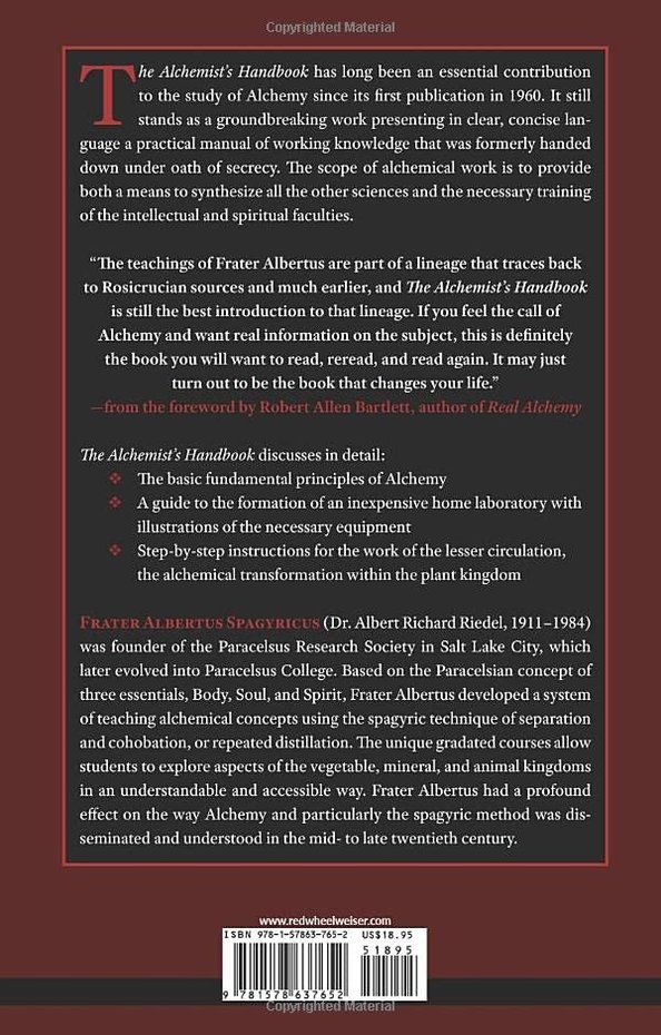 The Alchemist's Handbook: Frater Albertus - Pentagram