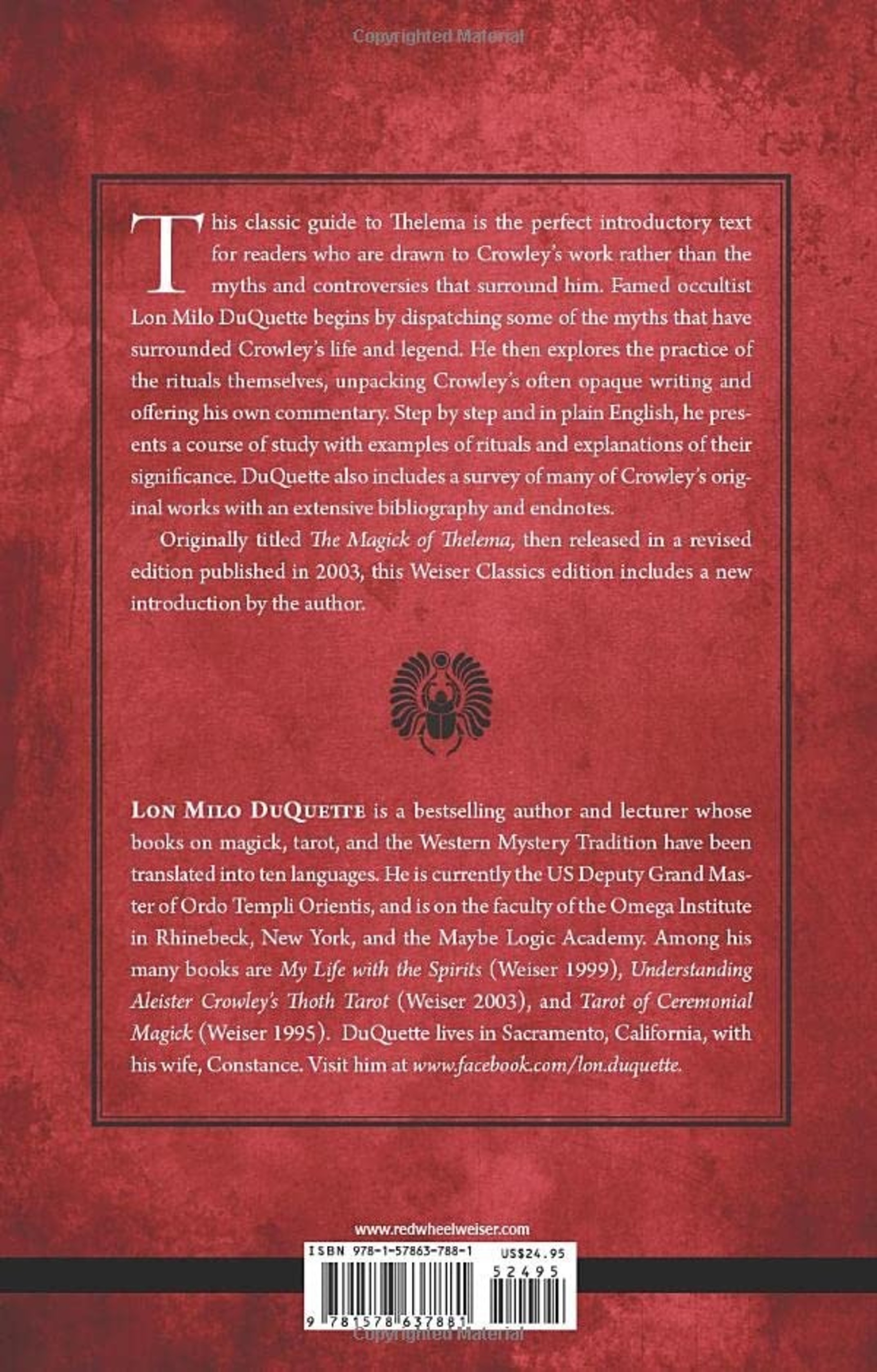 The Magick of Aleister Crowley: A Handbook of the Rituals of Thelema ...