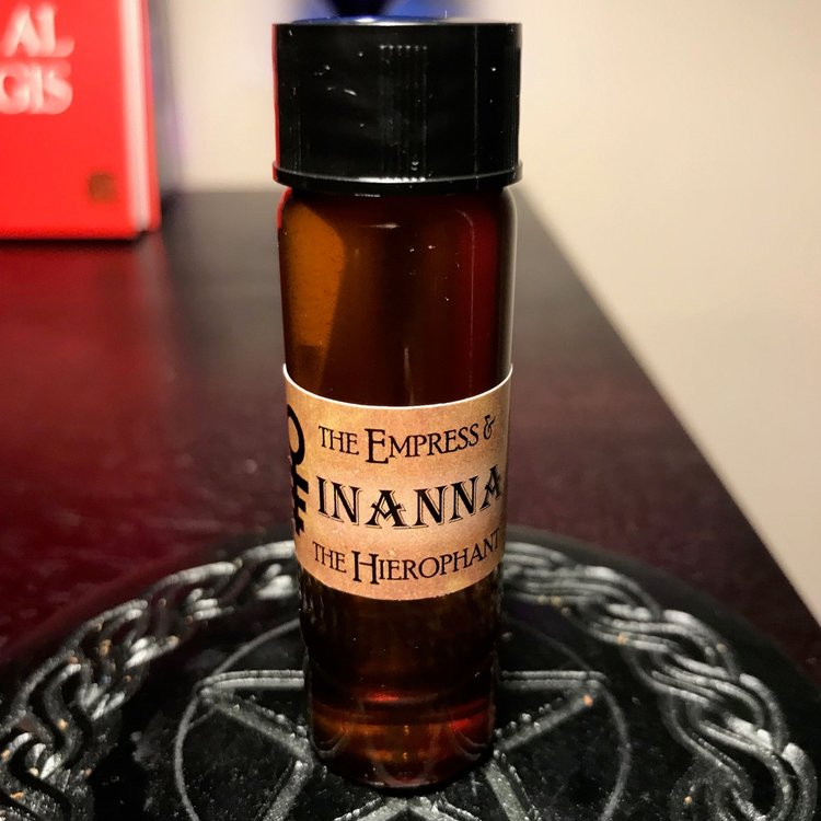 Inanna Magickal Oil 2 Dram Bottle - Pentagram