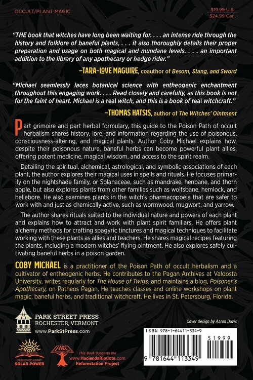 The Poison Path Herbal: Baneful Herbs, Medicinal Nightshades & Ritual ...
