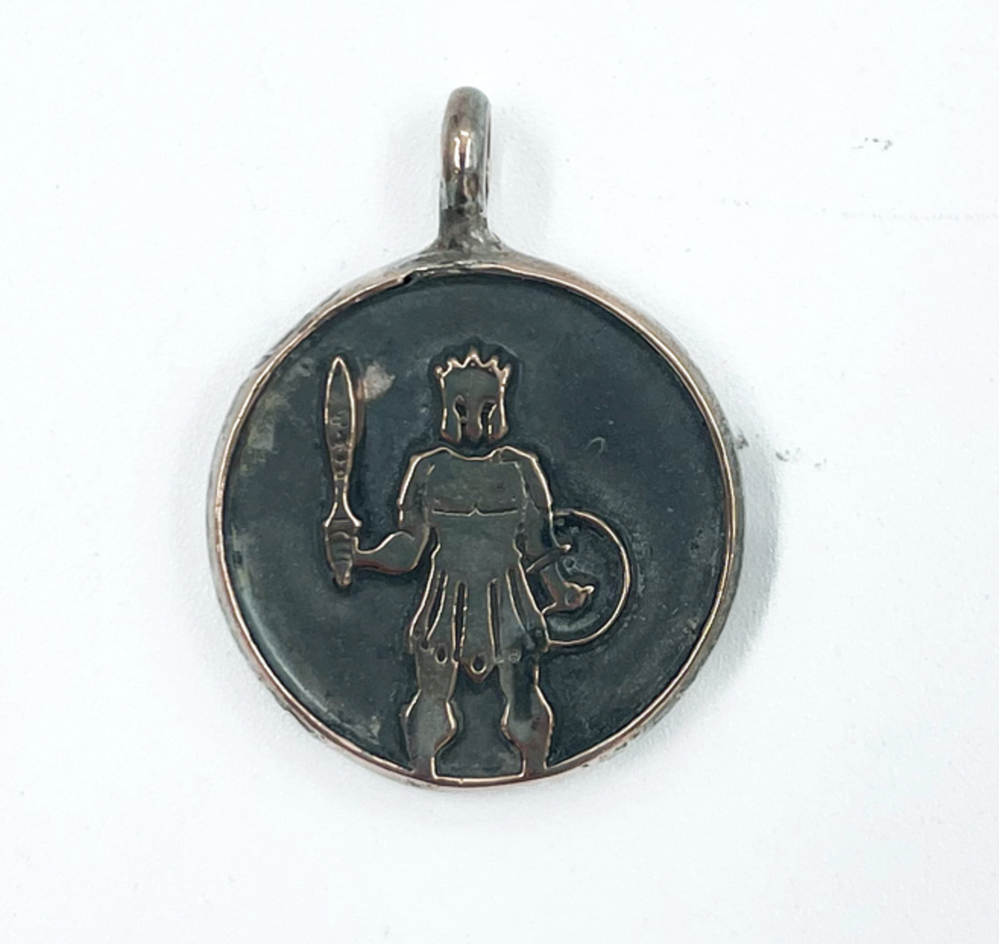 Picatrix Mars Talisman with Grand Planetary Seal of Mars in Shibuichi ...