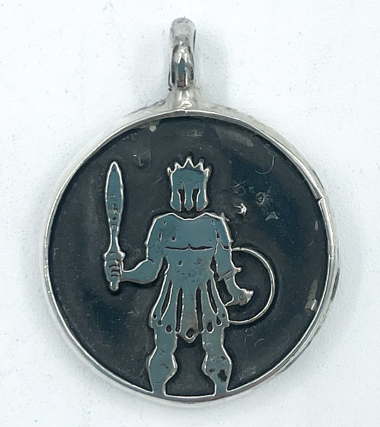Picatrix Mars Talisman with Grand Planetary Seal of Mars in Silver ...