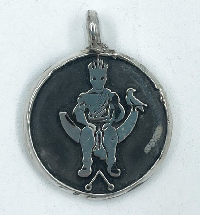 Picatrix Sun Talisman with Grand Planetary Seal of Sun in Silver ...