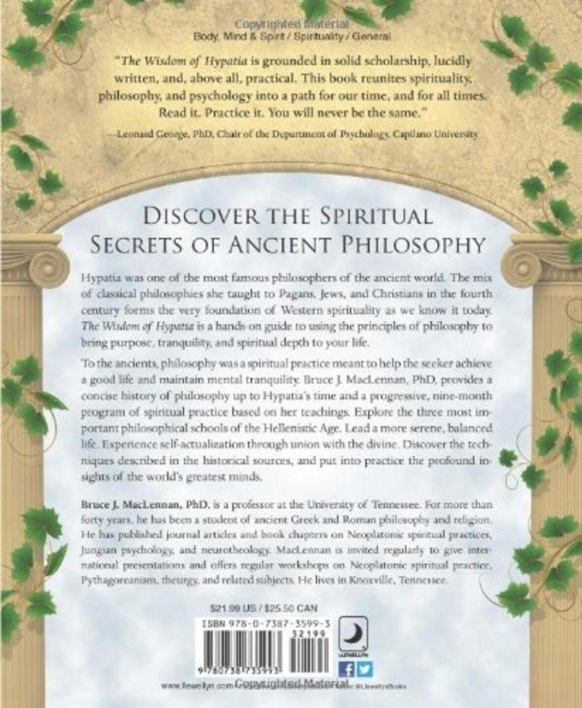 The Wisdom of Hypatia: Ancient Spiritual Practices for a More ...