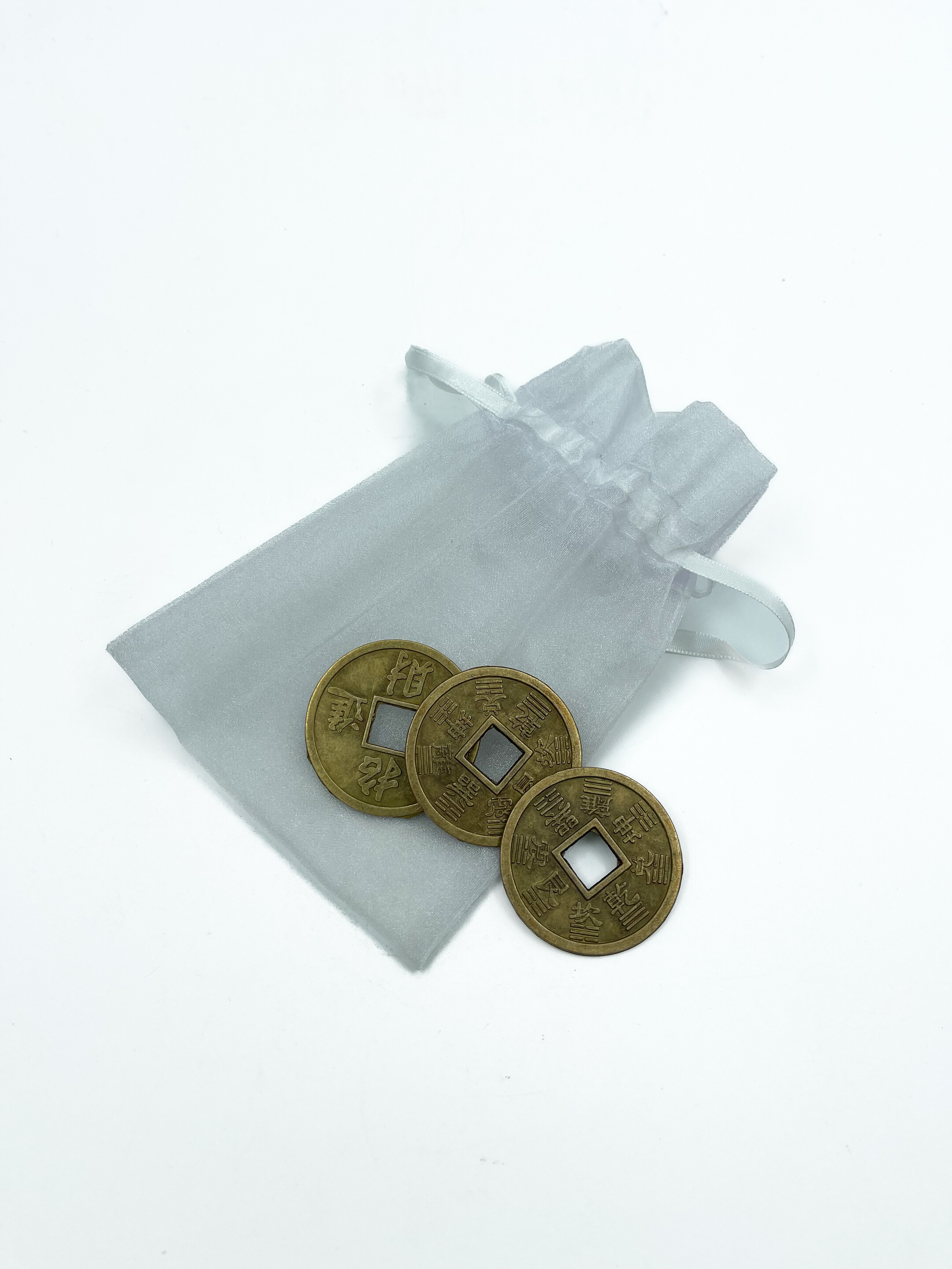 I Ching Three Coin Set - Pentagram