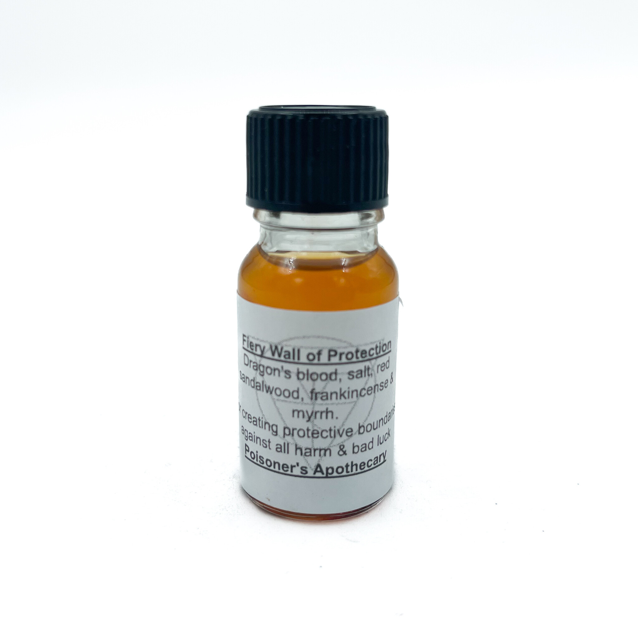 Fiery Wall of Protection Oil 10ml - Pentagram