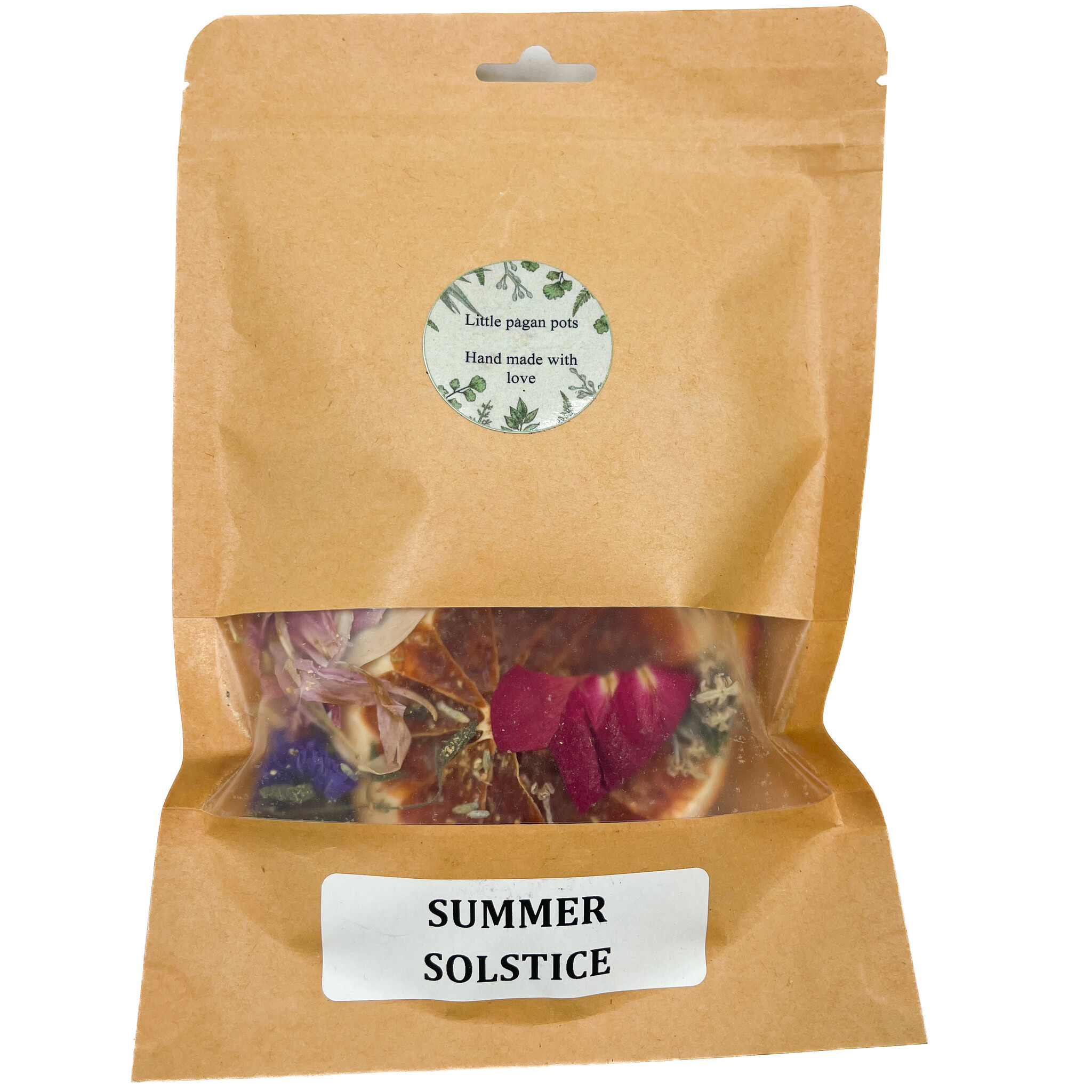 Summer Solstice Simmer Pot - Pentagram