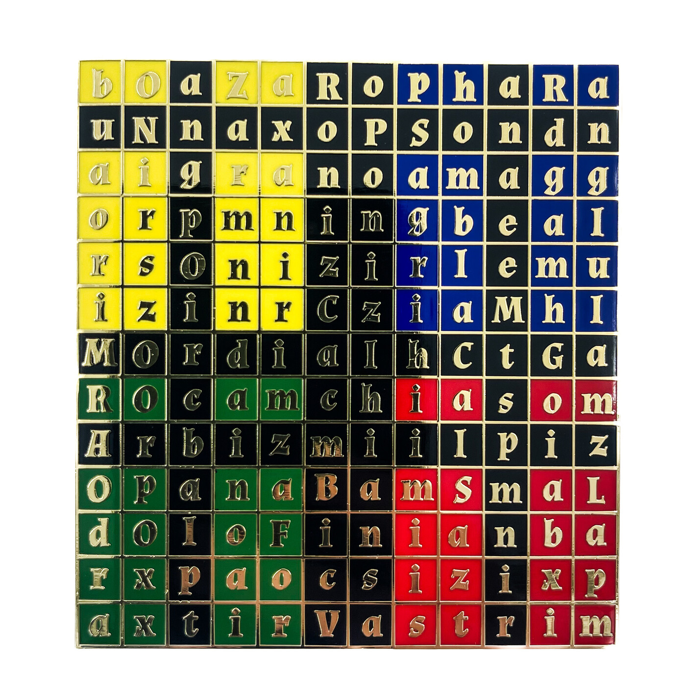 Enochian Elemental Watchtower Tablets - Full Set - Pentagram