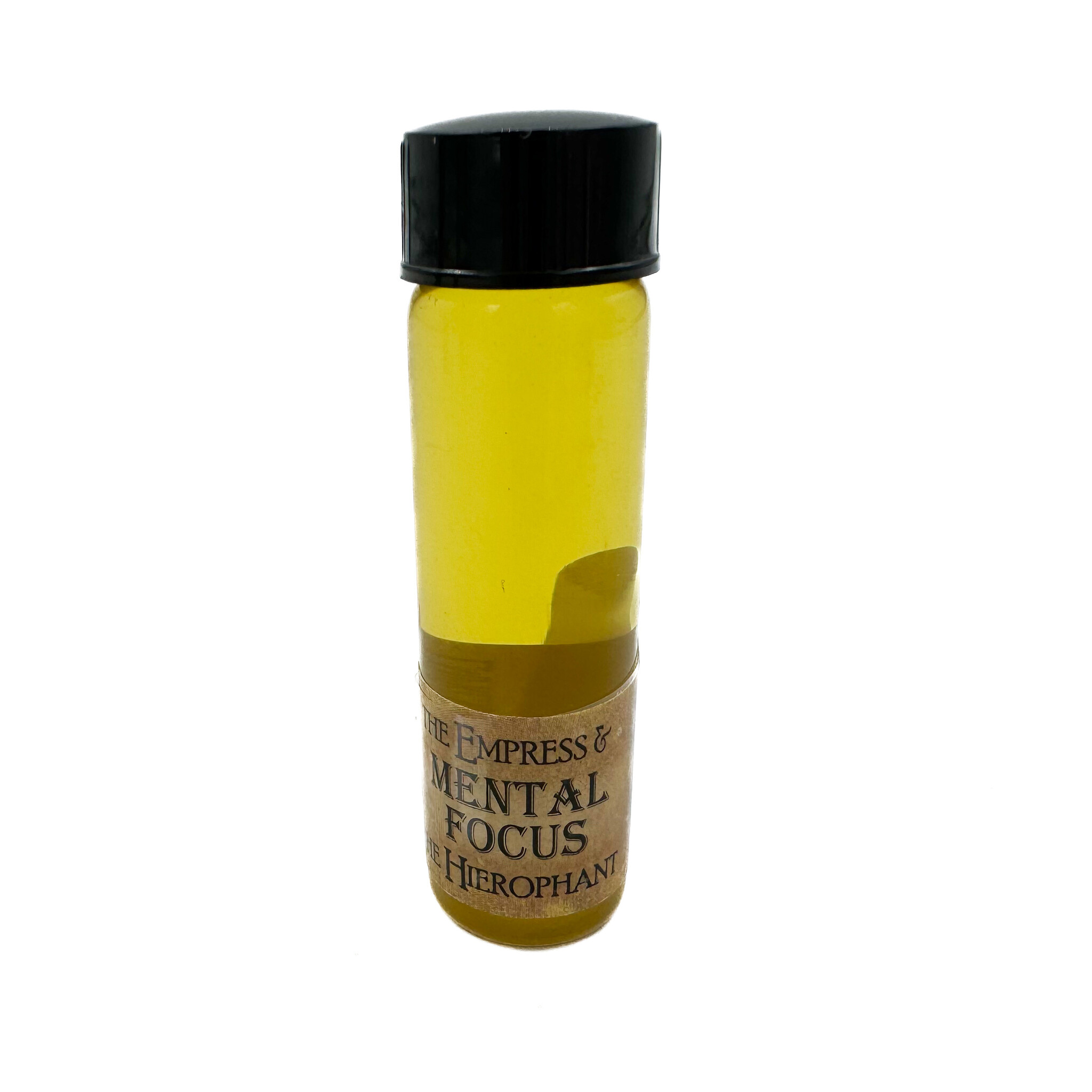 Mental Focus Magickal Oil 2 Dram Bottle - Pentagram