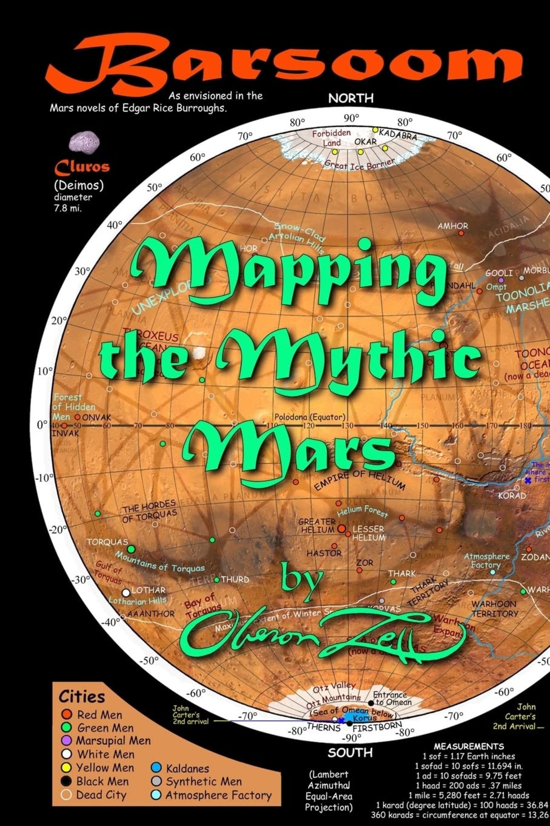 Barsoom: Mapping the Mythic Mars - Pentagram