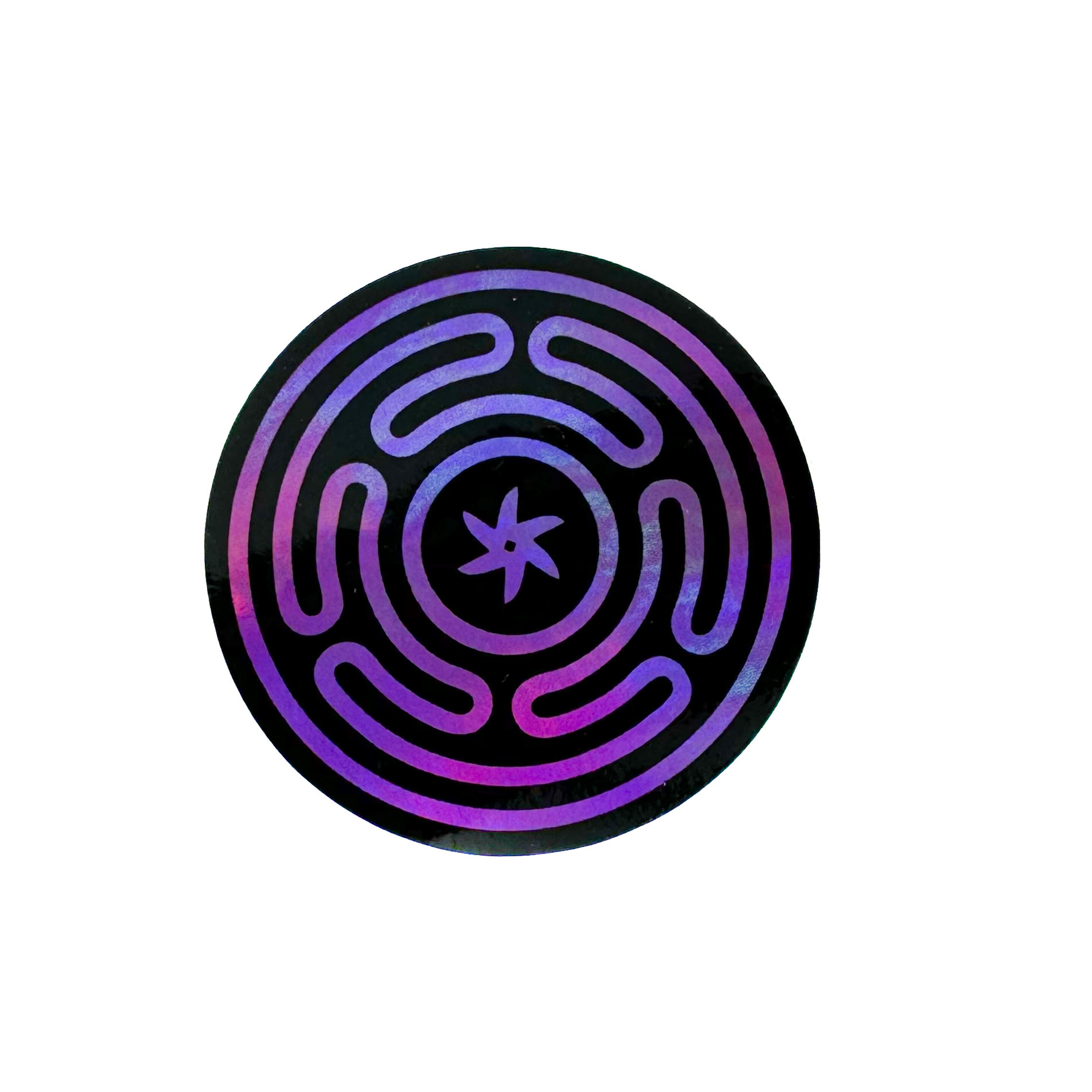 Hecate Holographic Sticker - Pentagram