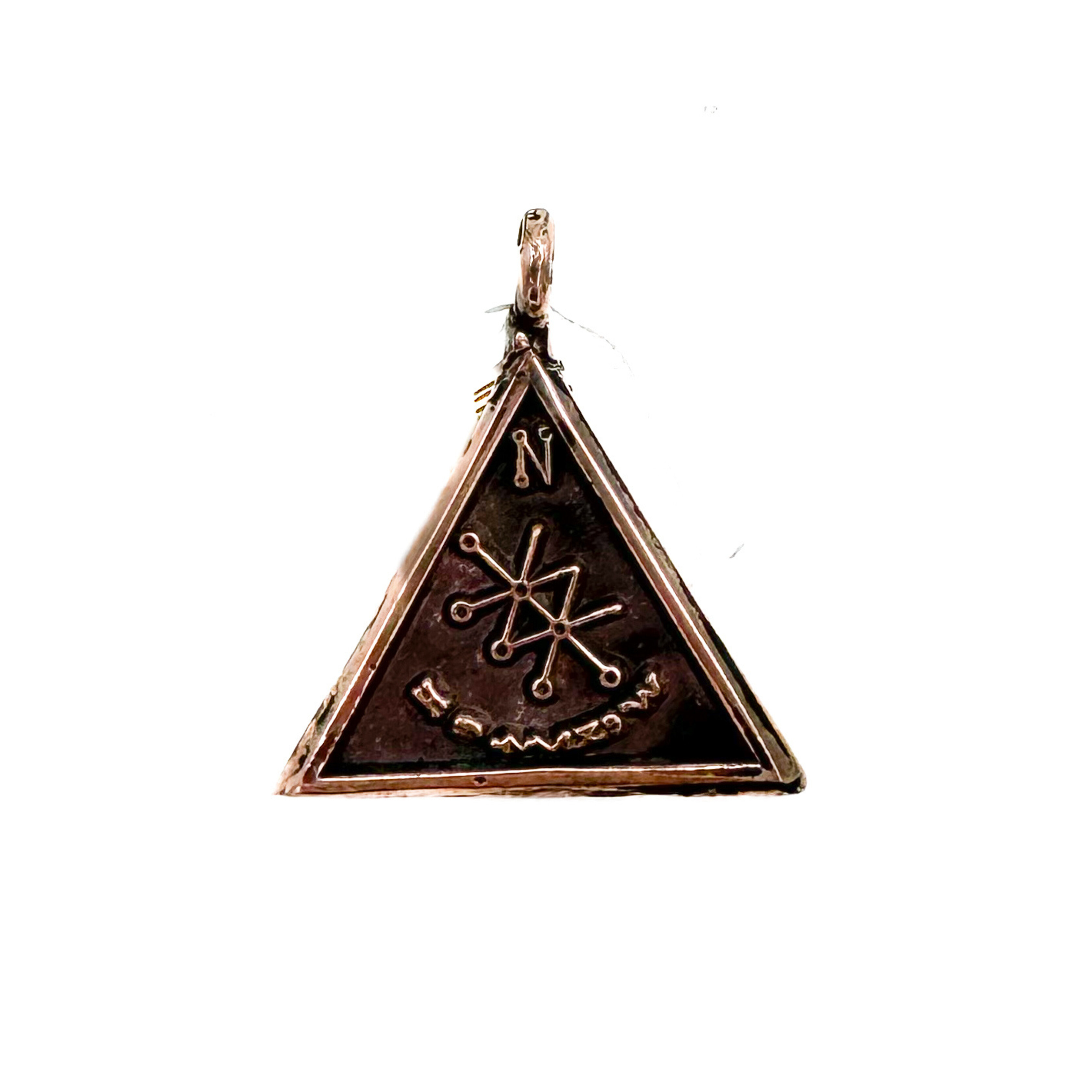 Image of Saturn Triangle - Shibuichi - Pentagram