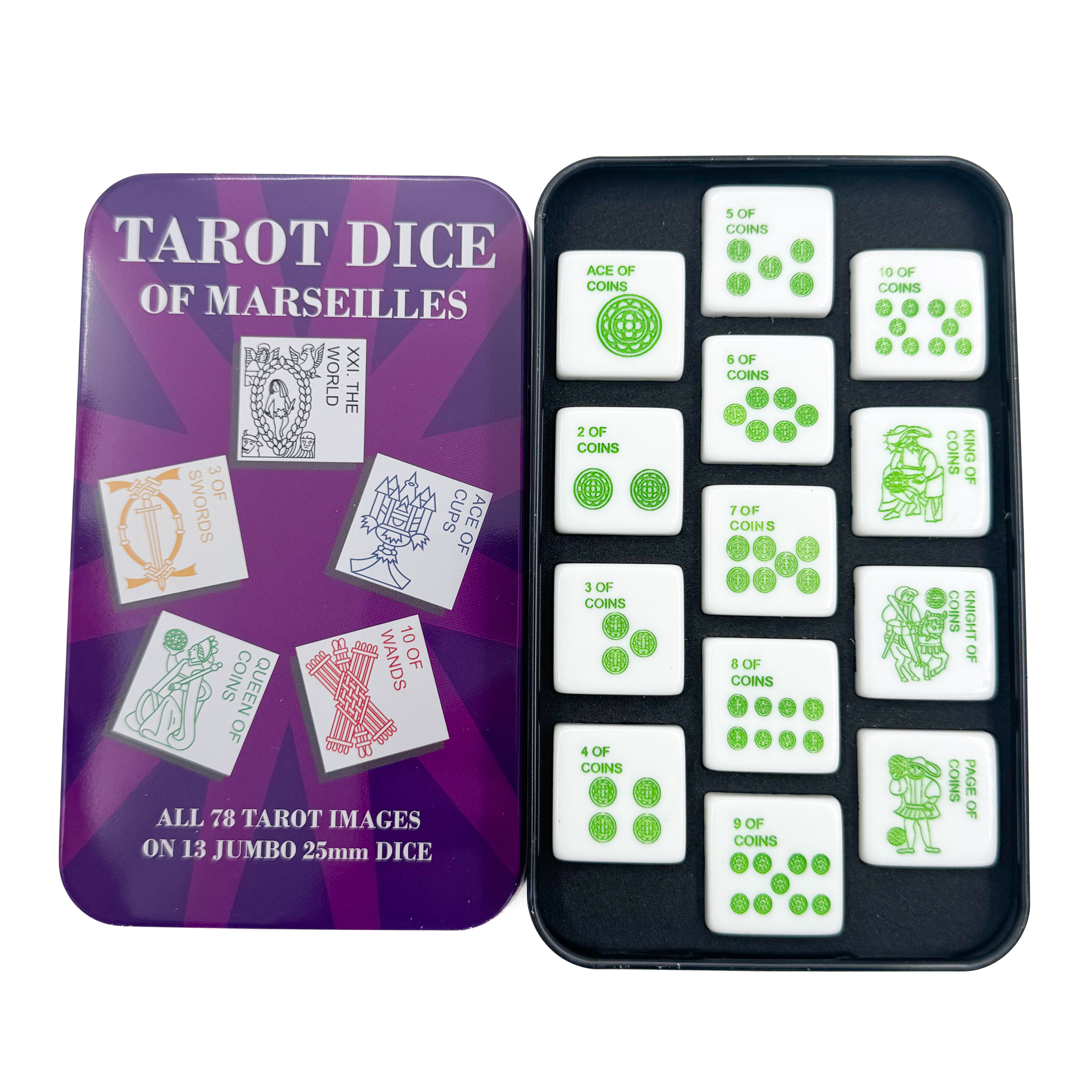 Tarot Dice of Marseilles - Pentagram