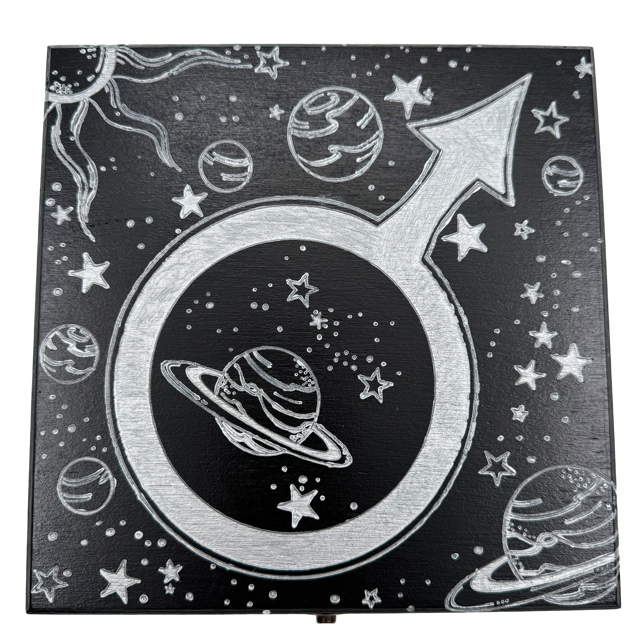 Mars Planetary Spell Kit Box - Pentagram