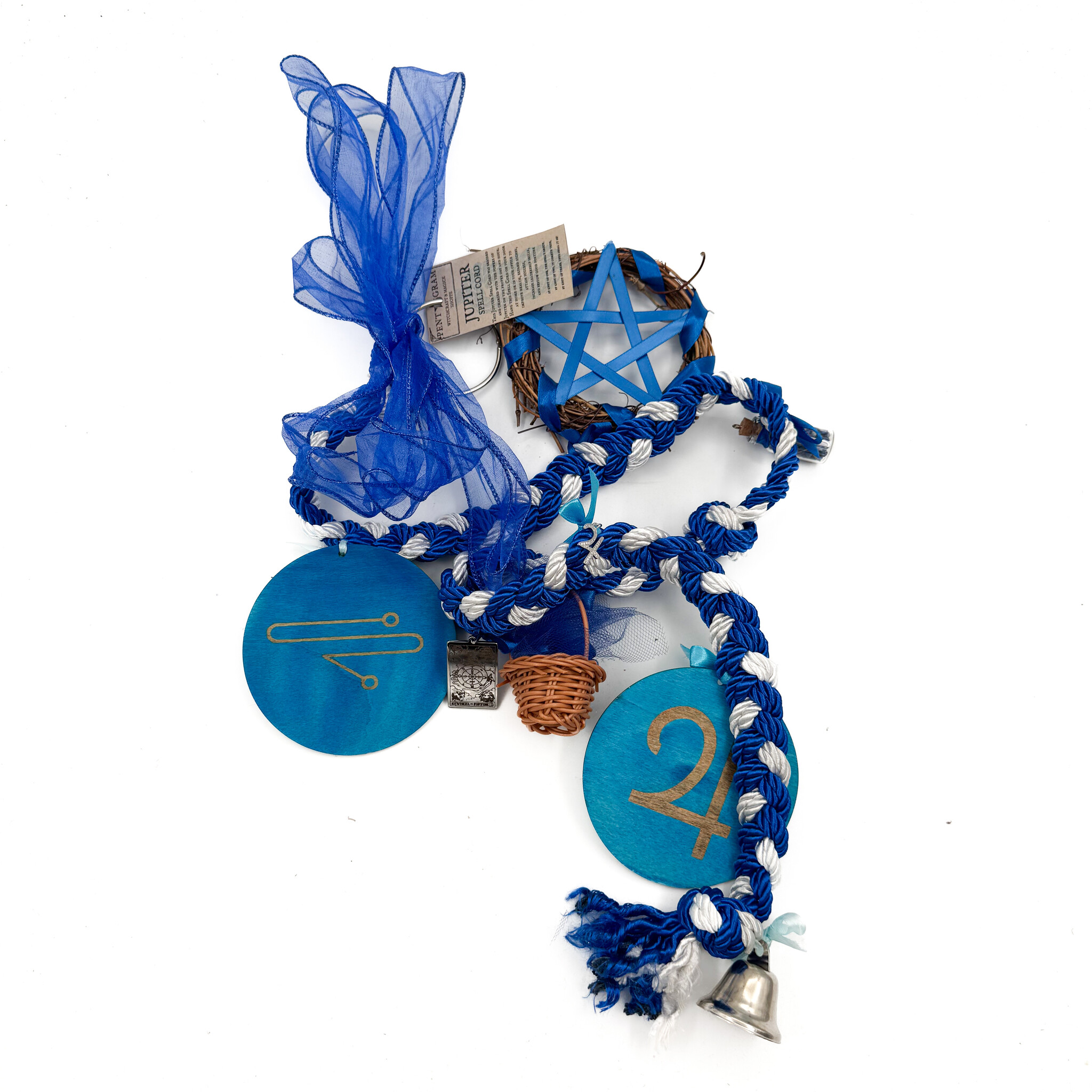 Jupiter Spell Cord - Pentagram