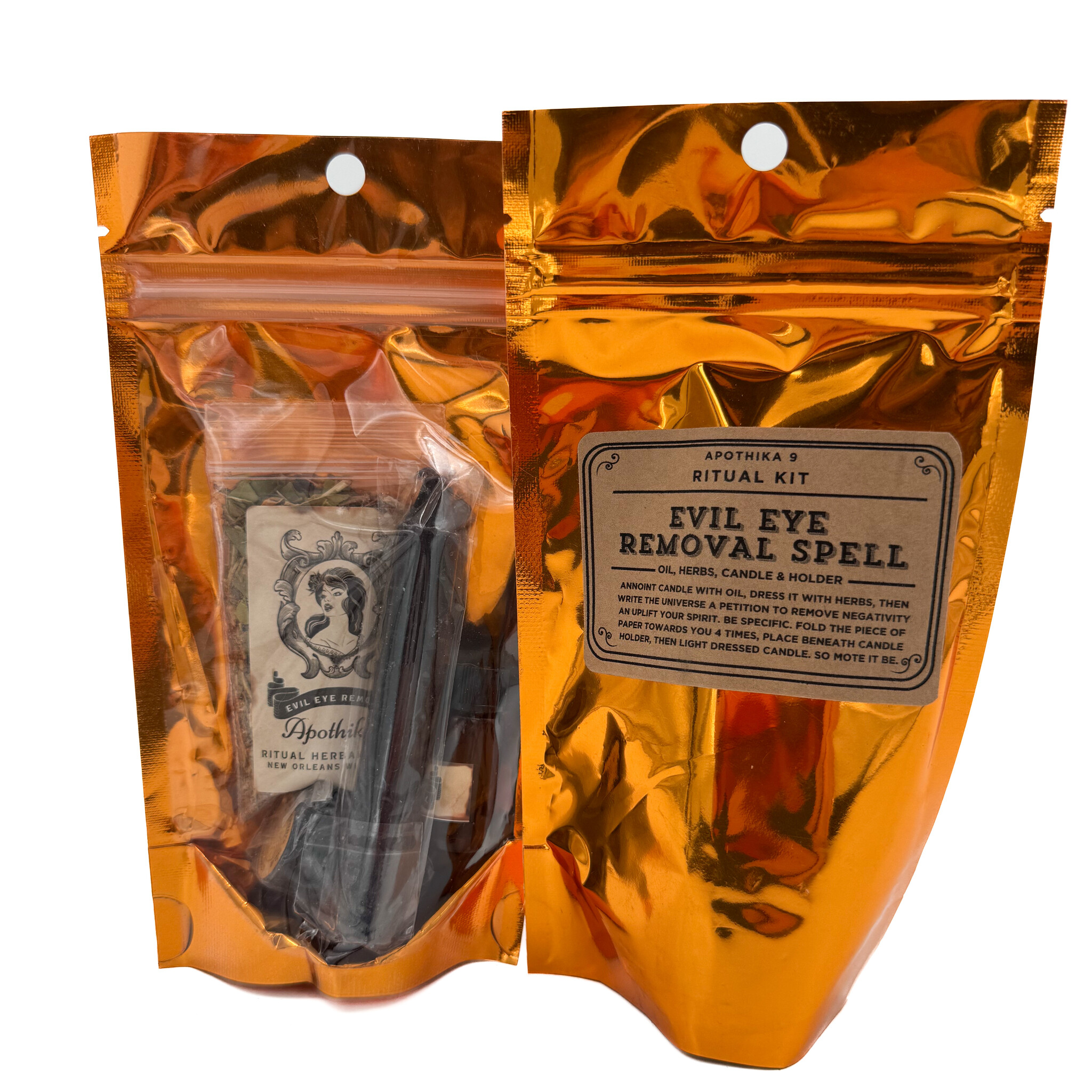 Evil Eye Removal Spell Kit By KIKI - Pentagram