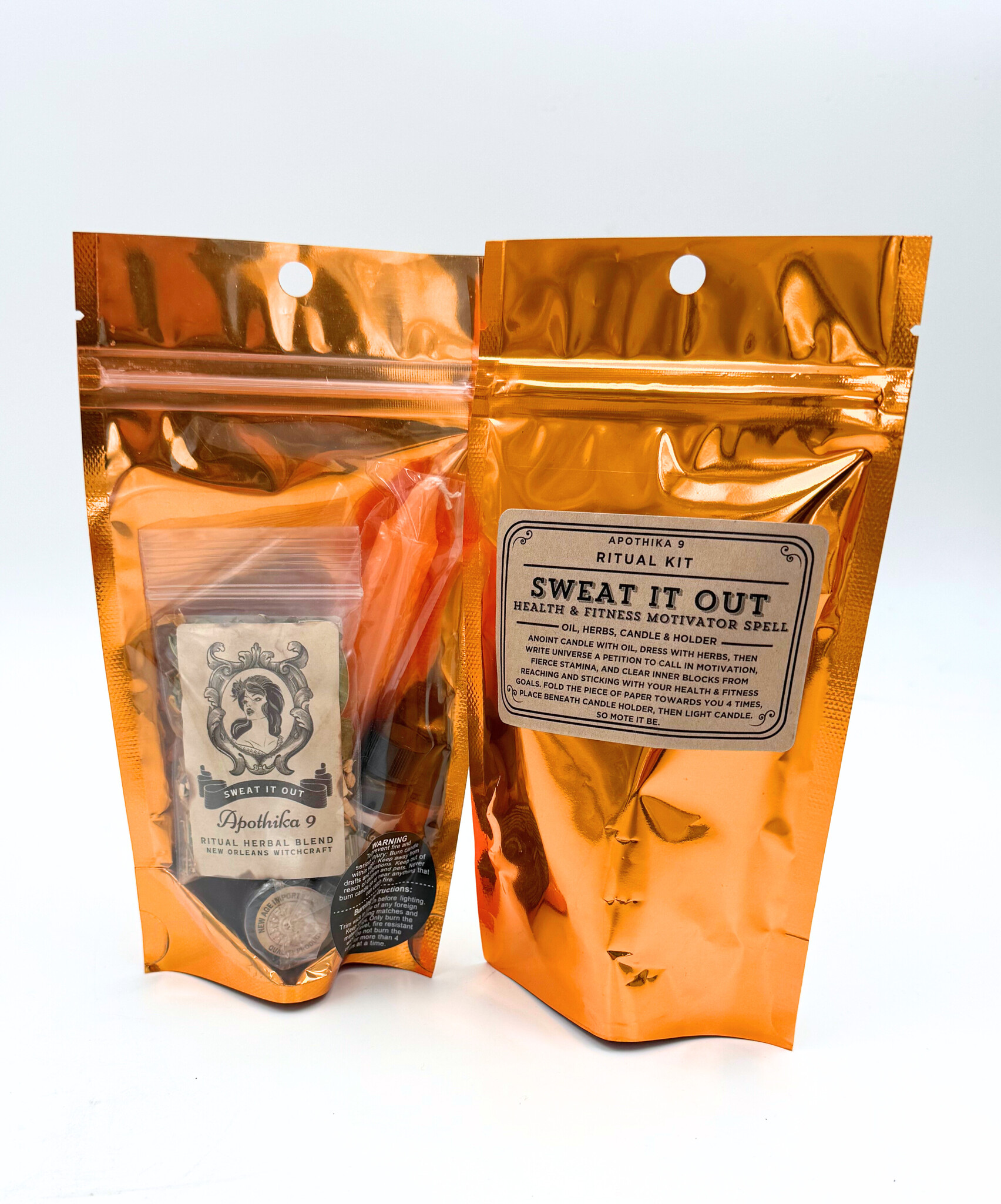 Sweat It Out Spell Kit By KIKI - Pentagram