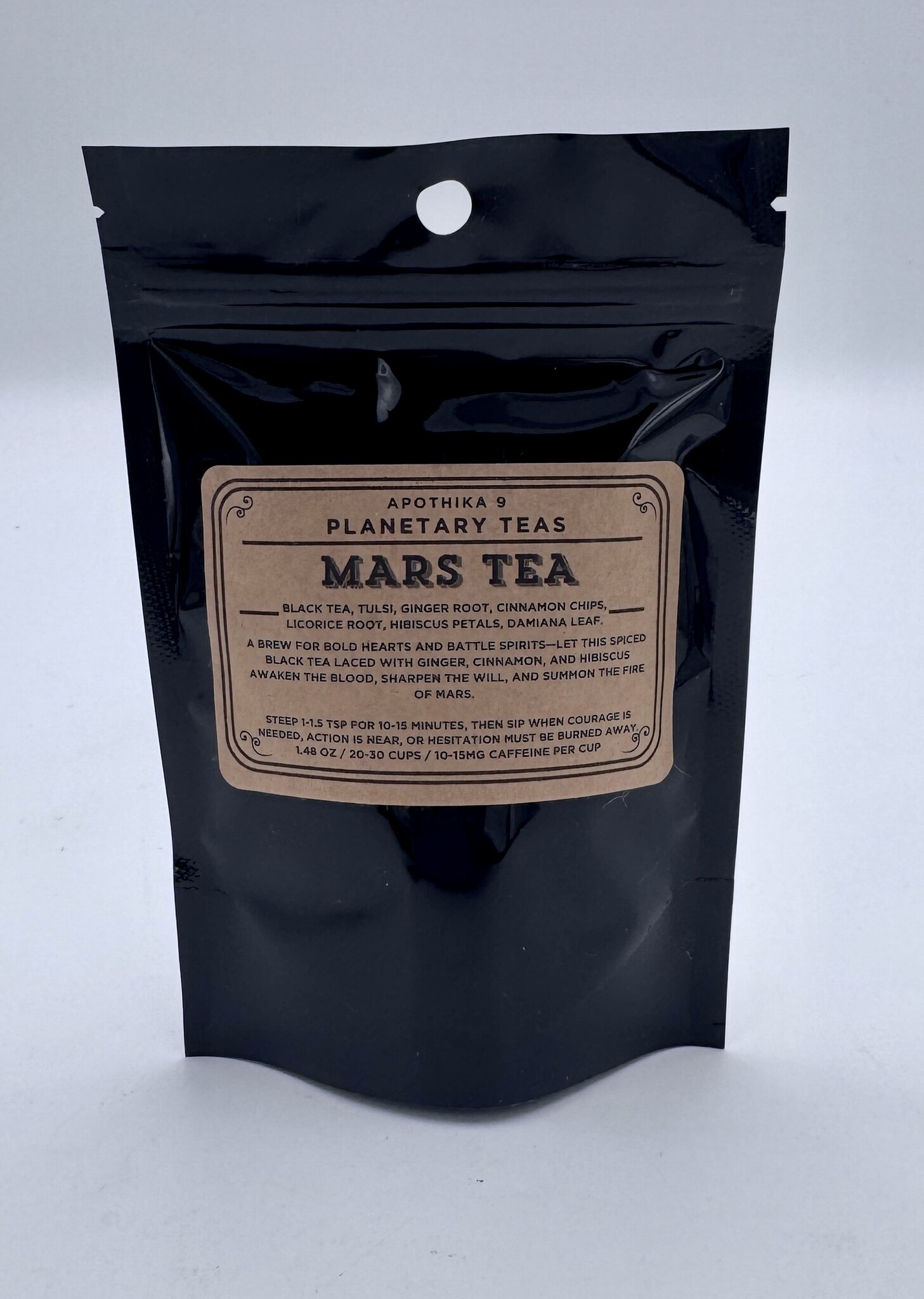 Mars Planetary Magick Tea - Pentagram