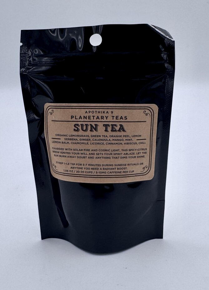 Sun Planetary Magick Tea - Pentagram