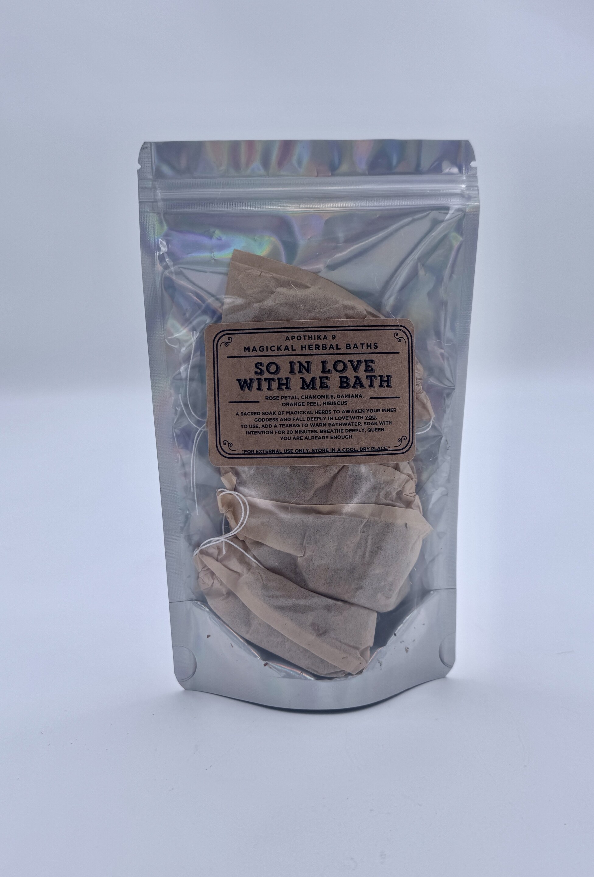 Magickal Herbal Bath - So In Love With Me - Pentagram